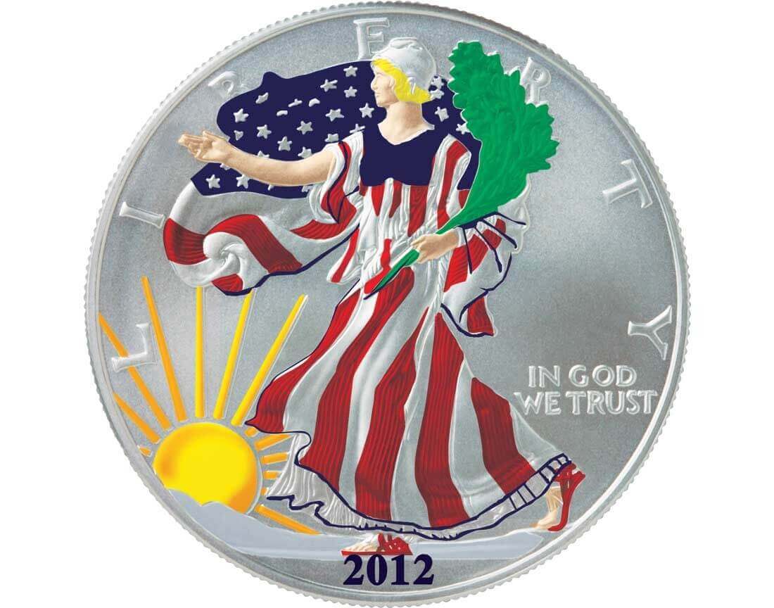 Colorized Coins - The Patriotic Mint