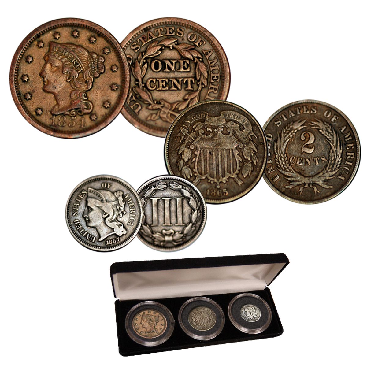 Ultimate 1-2-3 Cent Collection