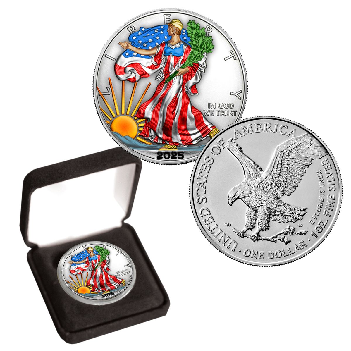 2025 Colorized American Silver Eagle