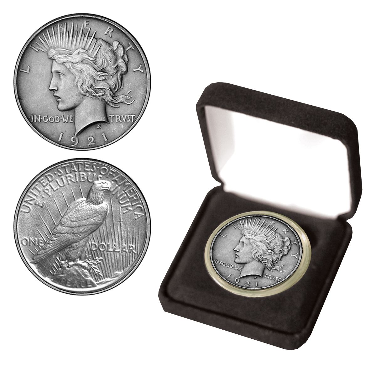 1921 Peace Dollar (High Relief) - The Patriotic Mint