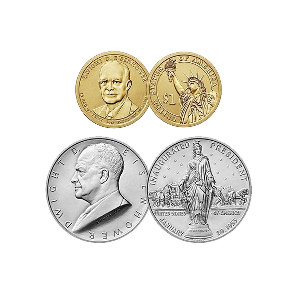 2015 Coin and Chronicles Dwight D Eisenhower Set - The Patriotic Mint