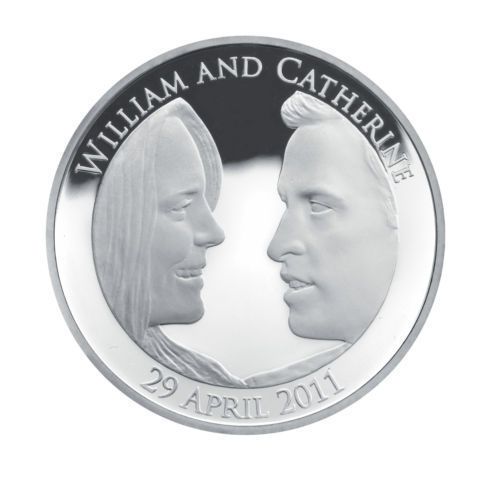 2011 Royal Wedding Silver Proof ?5 Coin - William - The Patriotic Mint