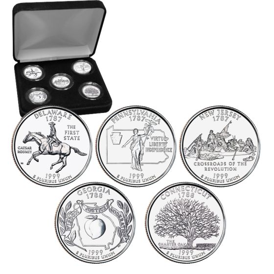 Uncirculated State Quarter Sets - The Patriotic Mint