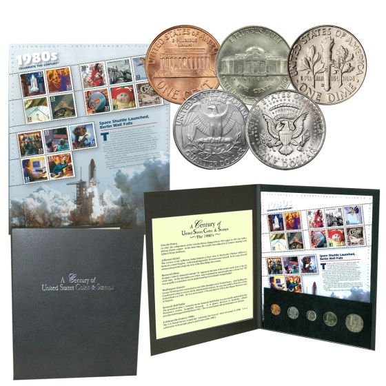 Celebrate the Century Coin & Stamp Collection