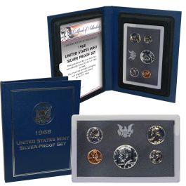 1968-S Proof Set (1st "S" mint Proof set) - The Patriotic Mint
