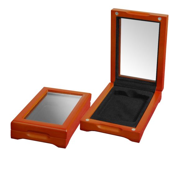 Single Slab Coin Box with Display Window - The Patriotic Mint