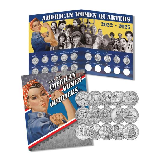 American Women Quarters in Coin Folder (2022-2025)
